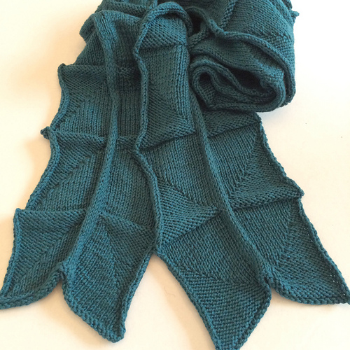 Ravelry: Float Flutter Fly Scarf pattern by Gretchen Tracy