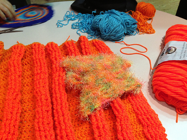 Ravelry: stacycantrell's Yarn-bomb Greek Column for tree or pole