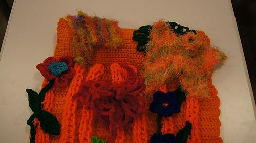 Ravelry: stacycantrell's Yarn-bomb Greek Column for tree or pole