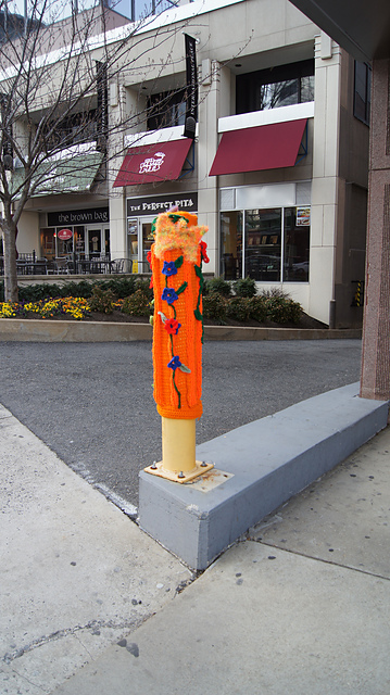 Ravelry: stacycantrell's Yarn-bomb Greek Column for tree or pole