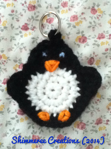 Ravelry: Penguin Keychain pattern by Jenn Mulherin