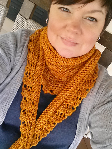 Ravelry: Gallatin Scarf pattern by Kris Basta - Kriskrafter, LLC