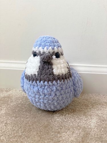 Ravelry: Amigurumi Blue Jay pattern by Patty Zhang