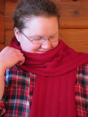 Ravelry: Garter Ribbed Scarf pattern by Jo-Anne Klim