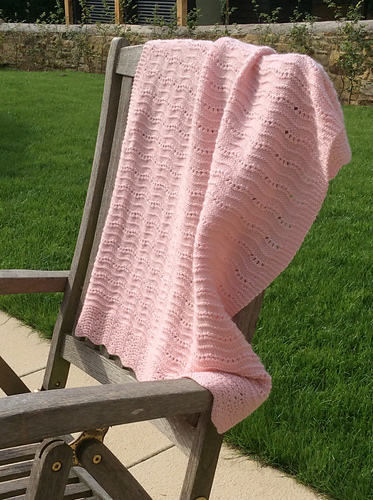 Ravelry: Old Shale Ridge Baby Blanket pattern by Stella Ackroyd