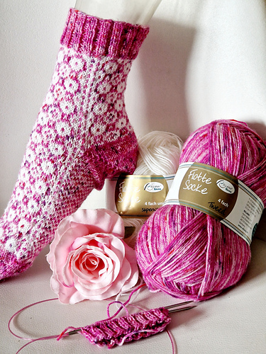 Ravelry: Little Springtime Socks pattern by Petra Würstle-Debüser