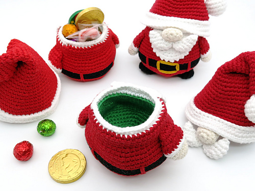 Ravelry: Santa Gnome pattern by Stephanie Risthaus