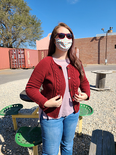 Mariechen Cardigan fresh off the needles : r/knitting