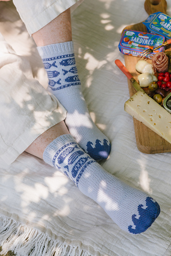 Ravelry: Sardinella Socks pattern by Stephanie Maz
