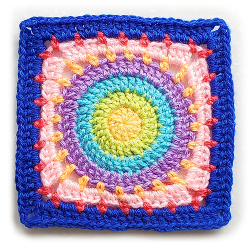 Ravelry: Fantastic Cat Square pattern by Stepsteps Crafts