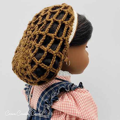 Ravelry: Hair Snood for 18" Dolls pattern by Stevie Hill