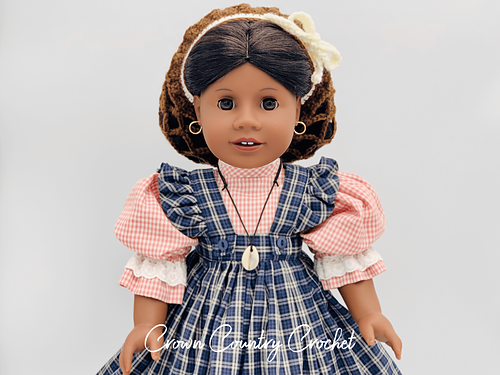 Ravelry: Hair Snood for 18" Dolls pattern by Stevie Hill