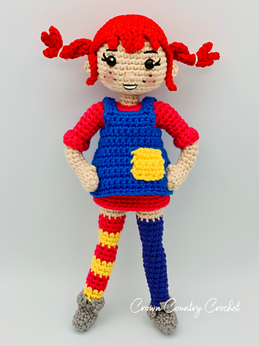 Ravelry: Pippi Longstocking Doll pattern by Stevie Hill
