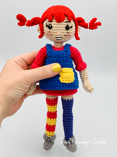 Ravelry: Pippi Longstocking Doll pattern by Stevie Hill