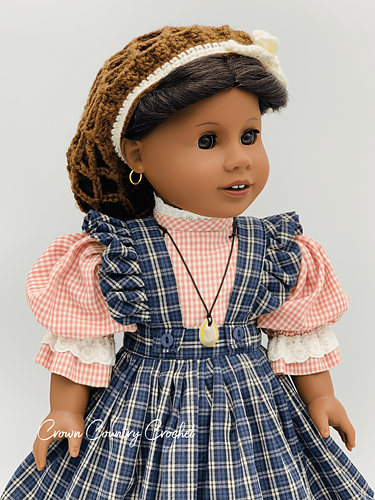 Ravelry: Hair Snood for 18" Dolls pattern by Stevie Hill