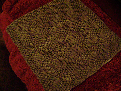 Ravelry: Slanted Squares pattern by Linda Luder