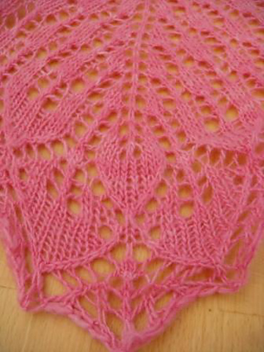 Ravelry: "Heart Beat", Inkans Shawl for Breast Cancer pattern by ...