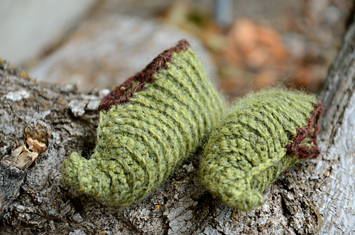 Ravelry: Jolly Elf Booties pattern by Adrian Roadman