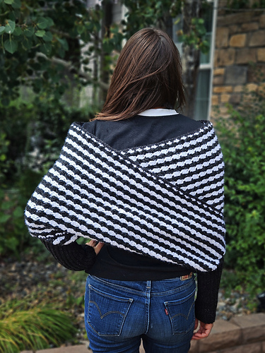 Ravelry: Wednesday Wrap Scarf pattern by Sarah Watson