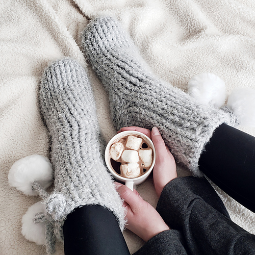 Ravelry: Elissa's Fuzzy Socks pattern by Sarah Watson