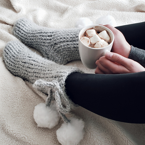 Ravelry: Elissa's Fuzzy Socks pattern by Sarah Watson