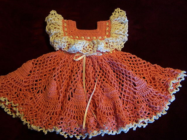Ravelry: Frilly Frock pattern by Beverly Study