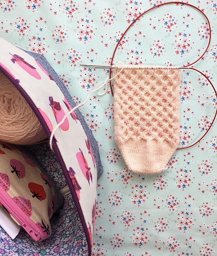 Ravelry: Beekeeper Socks pattern by Jenn Emerson