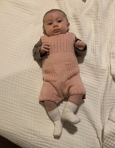Ravelry: #35 Baby Sunsuit pattern by Veronica Manno