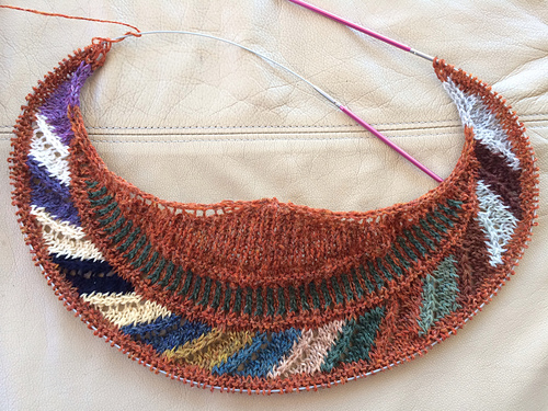 Ravelry: knit/lab Colorwork Crescent pattern by Kieran Foley