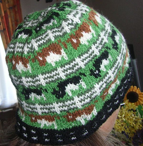 Ravelry: Cow beanie pattern by Sandra Jäger