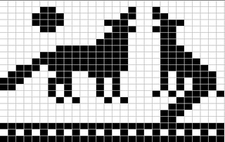 Ravelry: howling wolves chart pattern by Sandra Jäger