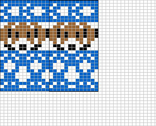 Ravelry: Beagle chart pattern by Sandra Jäger