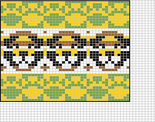 Ravelry: Lion face chart pattern by Sandra Jäger