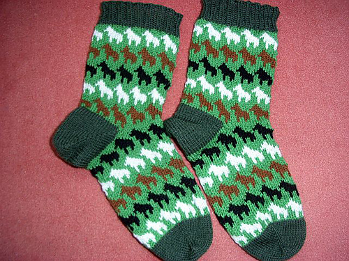 Ravelry: Horse socks pattern by Sandra Jäger