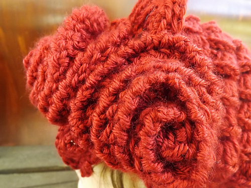 Ravelry: KAREN Shell Stitch Crochet Beret Hat with Flowers pattern by ...