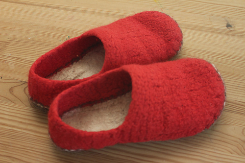 Ravelry: Sassy Slippers - Felted Seamless Shoes pattern by Marianne Mueller