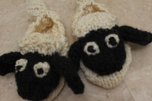 Ravelry: Shaun's Slippers - Seamless Felted Sheep Shoes pattern by ...