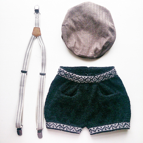 Ravelry: Bunadsshorts/Norwegian Shorts pattern by Tina Hauglund