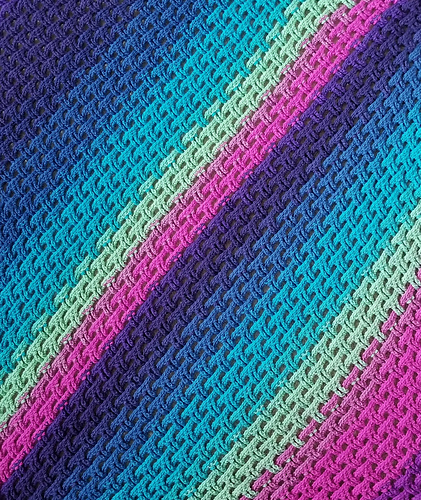 Ravelry: The Woven Blanket pattern by Jazzy Steele