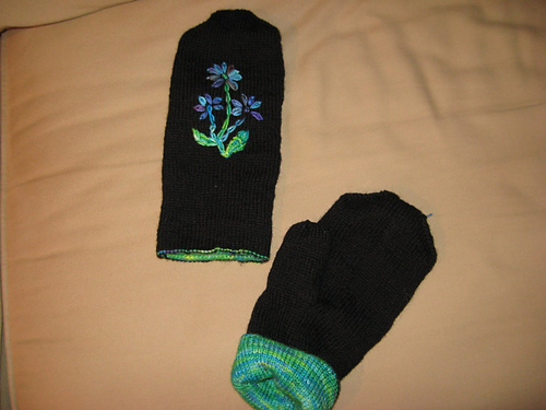 Ravelry: Lined Mittens pattern by String Theory 2.0