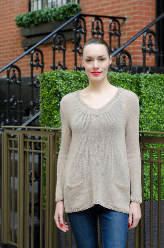 Ravelry: Riviera Pullover pattern by Lidia Karabinech