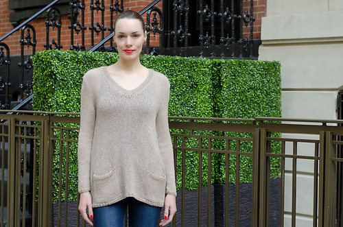 Ravelry: Riviera Pullover pattern by Lidia Karabinech