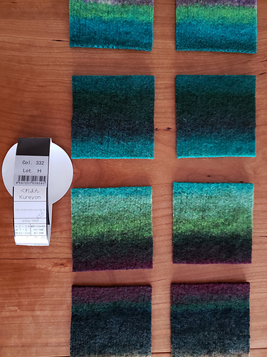 Ravelry: Rothko Felted Coasters pattern by Patricia Hart