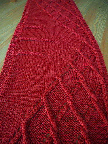 Ravelry: Outrageous Ridges Scarf pattern by Sue Fischer