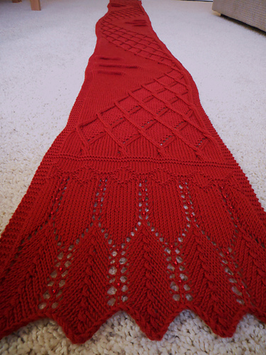 Ravelry: Outrageous Ridges Scarf pattern by Sue Fischer