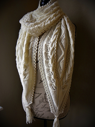 Ravelry: Quintessential Lace Scarf pattern by Sue Fischer