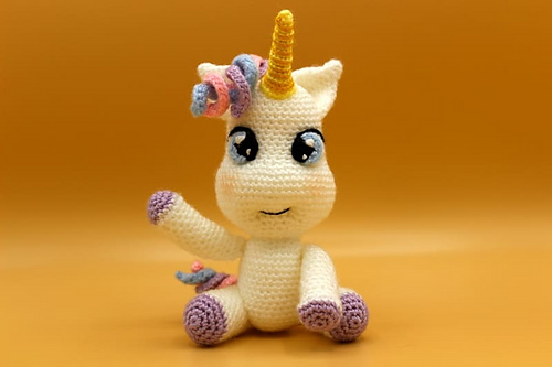 Ravelry: Baby Unicorn pattern by Gretel Crespo
