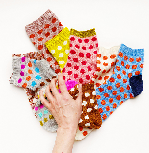 Ravelry: Little Dots Socks pattern by Summer Lee