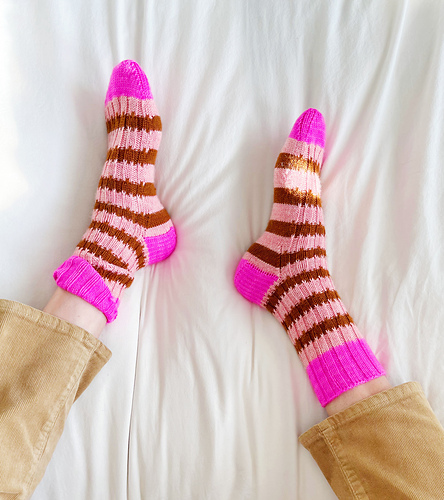 Ravelry: The Slip Rib Socks pattern by Summer Lee