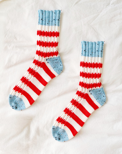 Ravelry: The Slip Rib Socks pattern by Summer Lee